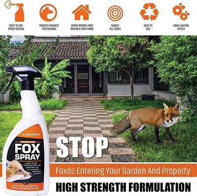 Karlsten Anti Fouling Garden Protection Fox Repellent Spray 500 ml