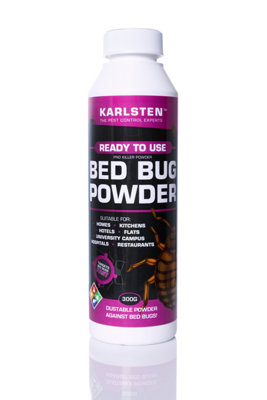 Buy Karlsten Bed Bug Killer Powder Fast Effective Clean Non Staining ...
