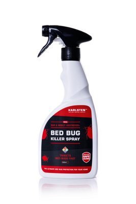 Karlsten Bed Bug Killer Spray Fast Acting Elimination of bed bugs kills ...