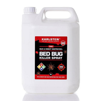Karlsten Bed Bug Killer - Ultra Strong Pest Control Spray - Pro Bed Bug ...
