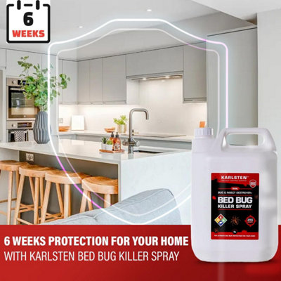 Karlsten Bed Bug Killer - Ultra Strong Pest Control Spray - Pro Bed Bug ...