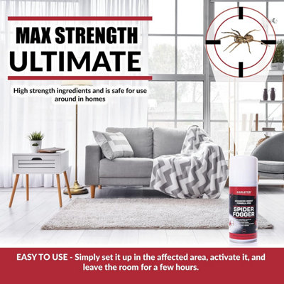 Karlsten High Strength Spider Killer fogger Spray Fast Spider Kills One ...