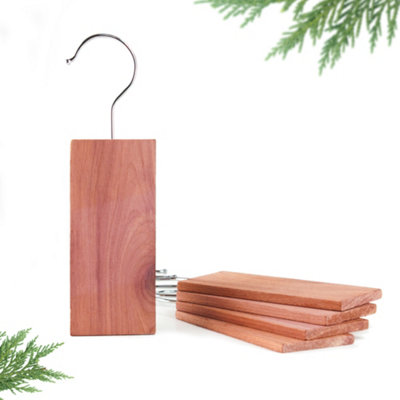Katcha Natural Cedar Hangers - Pack of 10