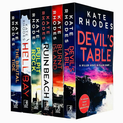 Kate Rhodes Ben Kitto Series Collection 6 Books Set (Devil's Table ...