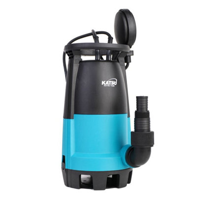 KATSU 400W Portable Submersible Pump for Clean and Dirty Water