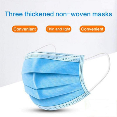 KAV 3 Layer Civil Mask, Polypropylene Civilian Basic Face Mask ...