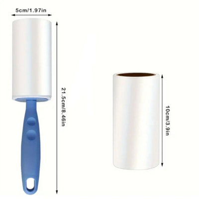 KAV Disposable Sticky Lint Roller With 5 Rolls, 60 Sheets Each 300 ...