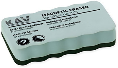 KAV Magnetic Whiteboard Eraser - Office Essential - Dry Wipe Cleaner ...