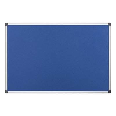 KAV Notice Board Felt - Maya Aluminium Frame Felt Board for Pins or ...