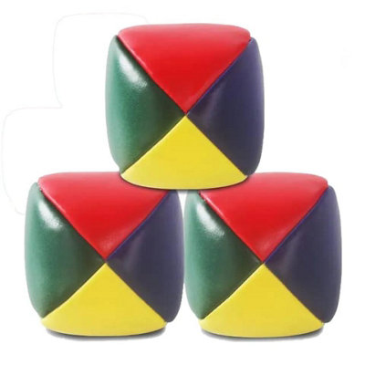 KAV Pack of 6 Juggling Balls - Mini Circus Balls for Kids and Adults ...