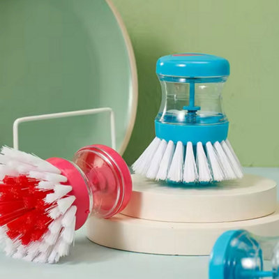 KAV Portable Kitchen Dish Brush Multifunctional Scrubbing Brush with ...
