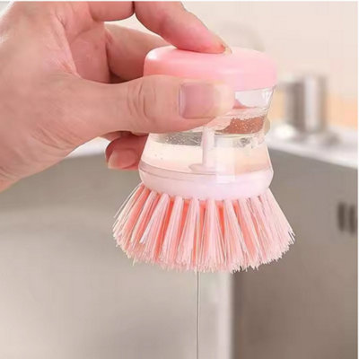 KAV Portable Kitchen Dish Brush Multifunctional Scrubbing Brush with ...