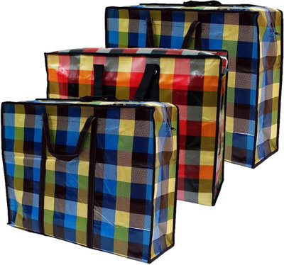 KAV Random Coloured Laundry Bags Strong Reusable Waterproof Storage Bag ...