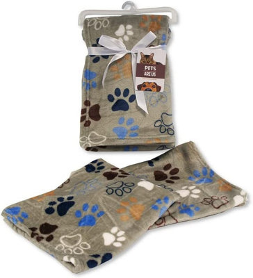 KAV Soft Polyester Pet Blanket - Luxury Unisex Cute Animal Print Gift ...