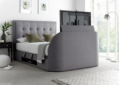 Kaydian Falstone TV Bed: Classic Design with Hidden TV Storage and ...