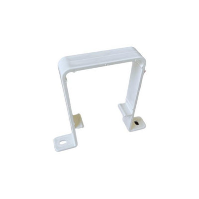 Kayflow Square Pipe Bracket White (One Size)