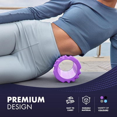 Kayman Foam Rollers for Muscles, Portable Massage Roller for Deep ...