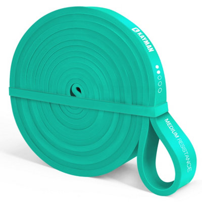 Kayman Long Resistance Band with Door Anchor & Carry Bag Perfect for ...
