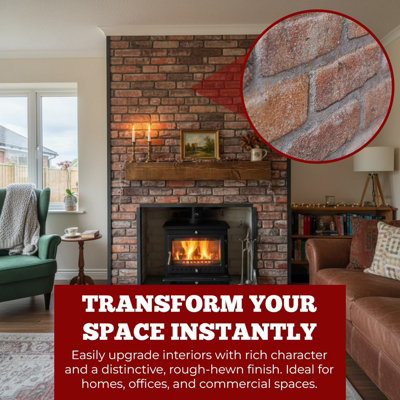 KB Panels 3D Wall Panels - Brick Effect, Lightweight EPS, Easy Install ...