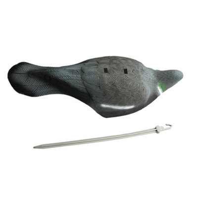 KCT 3pc Decoy Crow & 3pc Decoy Pigeon Shell Hunting Fake Birds Pest ...