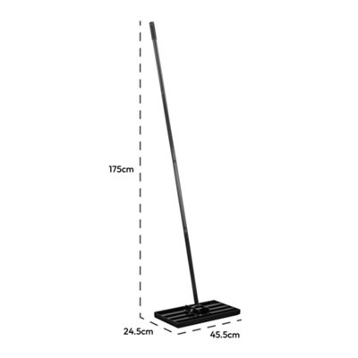 KCT 45.5x24.5cm Levelling Rake Grass Flattening Top Dressing Smoothing ...