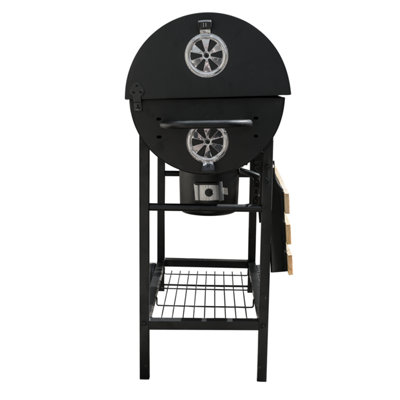 KCT Classic Barrel Outdoor BBQ Smoker With Tool Set