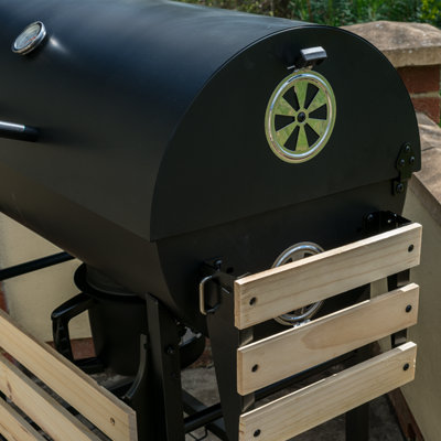 KCT CLASSIC BARREL OUTDOOR BBQ SMOKER