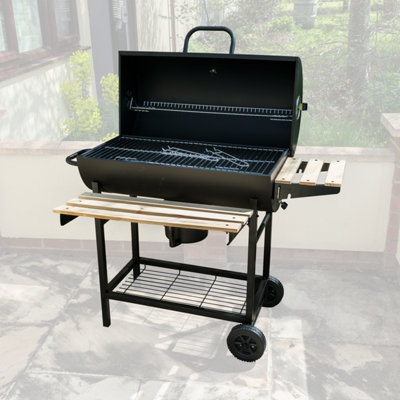 KCT CLASSIC BARREL OUTDOOR BBQ SMOKER
