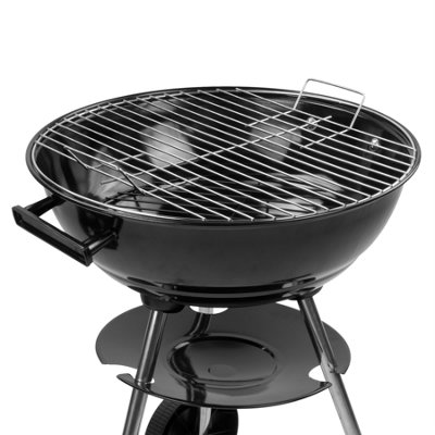 KCT Compact Kettle BBQ Round Charcoal Patio Barbecue Outdoor Barbeque ...