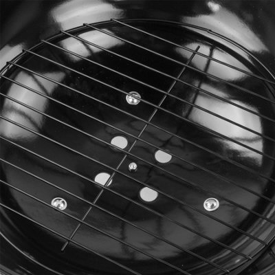 KCT Compact Kettle BBQ Round Charcoal Patio Barbecue Outdoor Barbeque ...