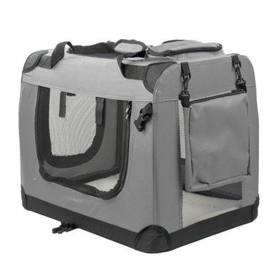 KCT Dog Cat Cage Travel Crate Fabric Pet Carrier Transport Bag - Medium ...