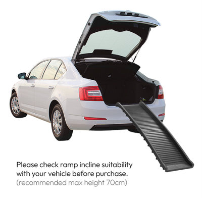 KCT Folding Dog Ramp Lightweight Pet Access Portable Puppy Travel Car ...