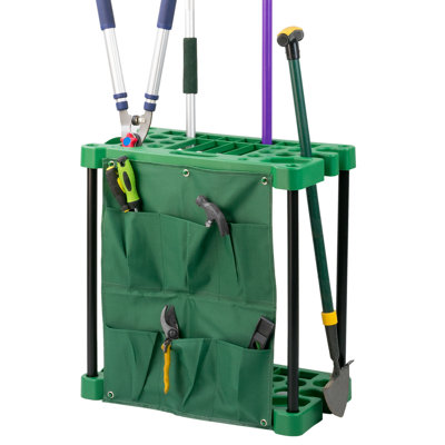 KCT Garden Tool Storage Rack Organiser Holder Tidy For Shed Garage ...