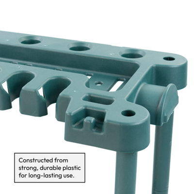 KCT Garden Tool Trolley Rack Storage Organiser