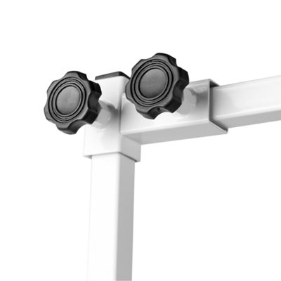 KCT Large White Professional Hydraulic Dog Grooming Parlour Table With ...