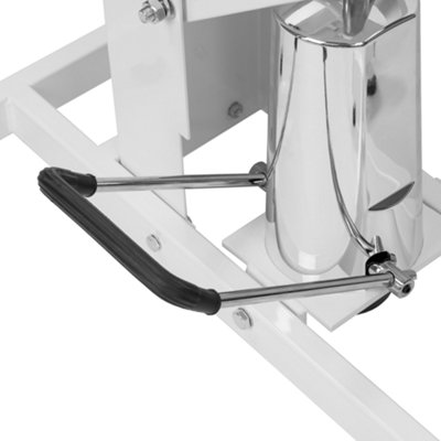 KCT Large White Professional Hydraulic Dog Grooming Parlour Table With ...