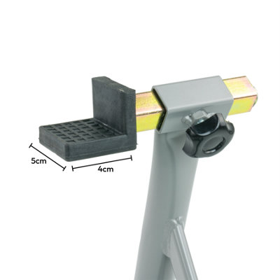 KCT Motorcycle Rear Stand Dolly Adjustable Heavy-Duty Coated Steel ...