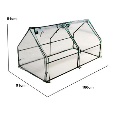 KCT Poly Tunnel Greenhouse Growhouse | DIY at B&Q
