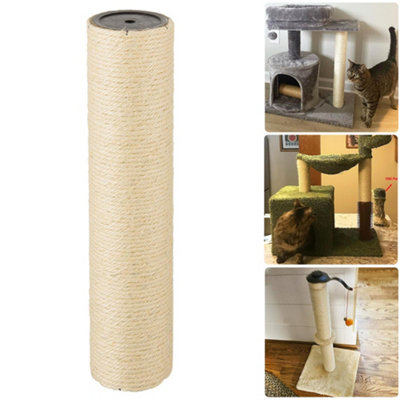 KCT REPLACEMENT NATURAL SISAL POST CAT KITTEN SCRATCH TREE SCRATCHING ...