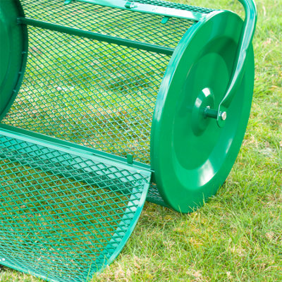 Top soil spreader roller store