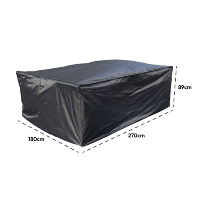 KCT Weatherproof Outdoor Rectangle Garden Furniture Cover - Large
