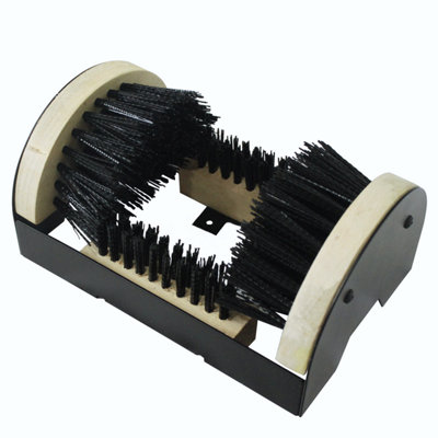 KCT Work Boot Cleaner Heavy Duty Bristles Scrubber Shoe Brush Scraper ...