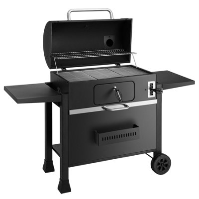 KCT XXL Charcoal BBQ Grill Extra Large Smoker Barbecue Coal Adjustable ...