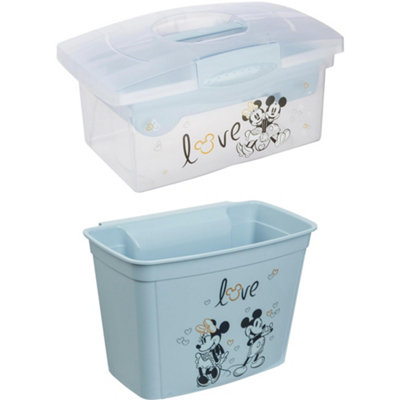 Keeeper Blue Disney Baby Storage Box & Hanging Organiser Box 4L