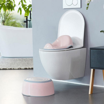 Keeeper Pink 4in1 Baby Potty Deluxe 18 Months to 4 Years