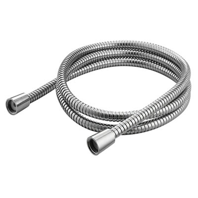 KeenFix 2.0m Chrome Cone To Cone Shower Hose