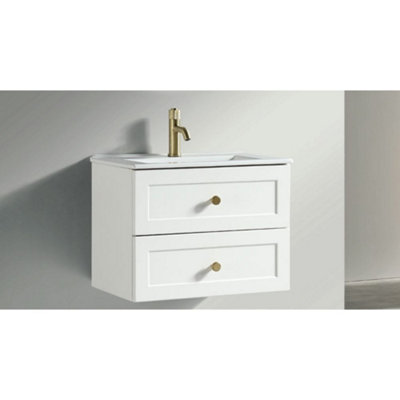Keenware Westminster 600 Wall Hing Vanity Unit