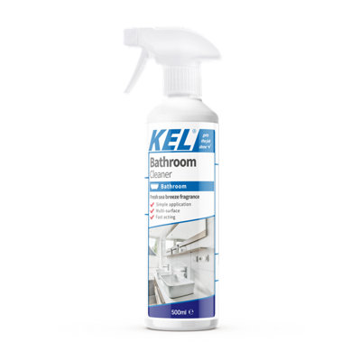 KEL - Bathroom Cleaner Spray, Shine Restorer for Bath & Shower Sanitary ...