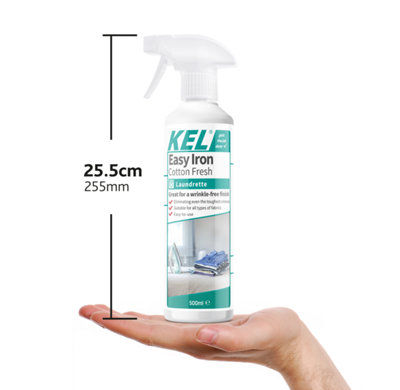 KEL - Easy Iron Spray for Garment and Fabrics - 500ml