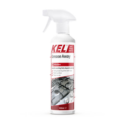 KEL - Grease Away Spray, Heavy Duty Degreaser, Strong Kitchen Degreaser ...